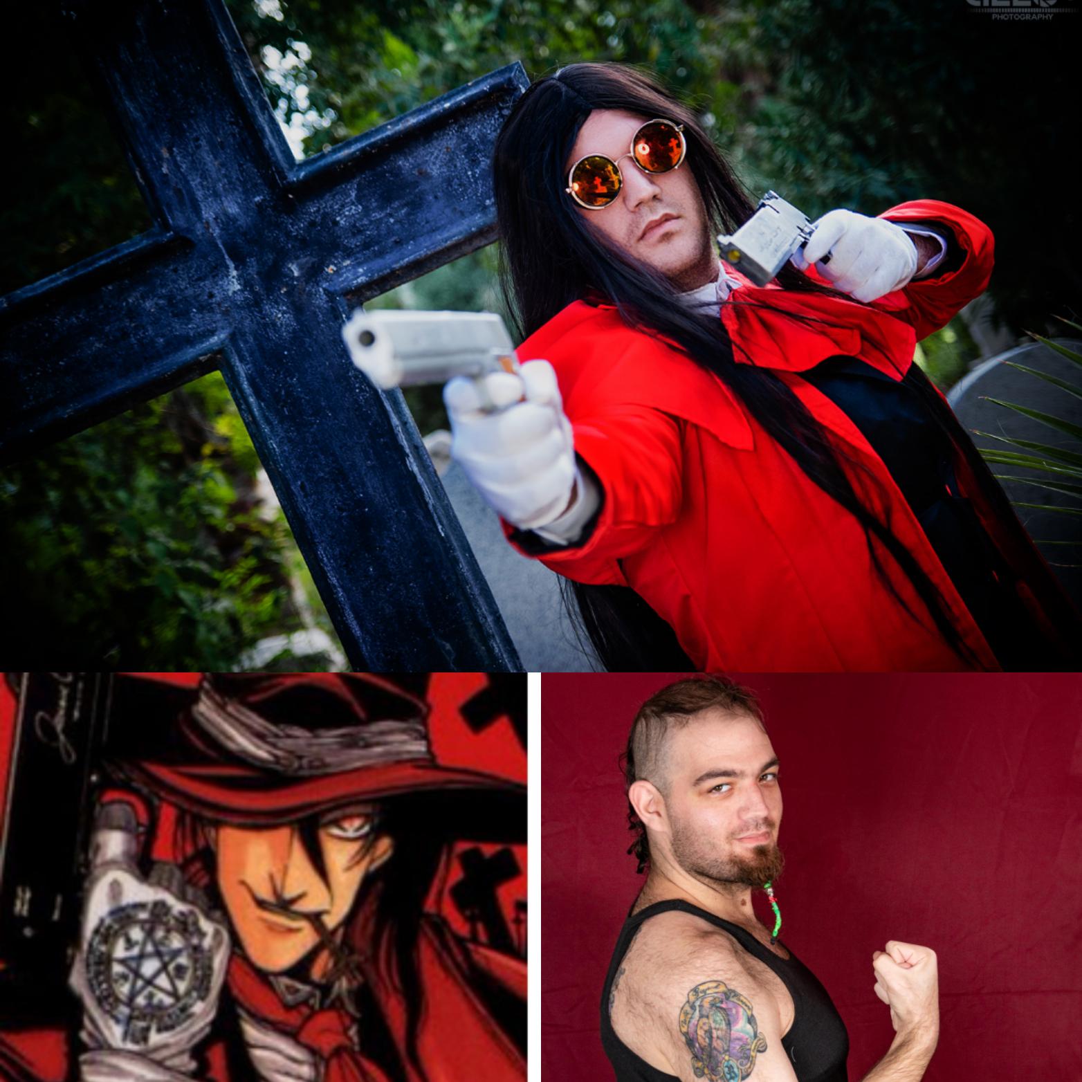 [self] cosplay cosplayer character round 2 Hellsing's Alucard | Scrolller