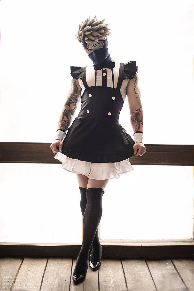 [self] Maid Kakashi from Naruto cosplay by me | Scrolller