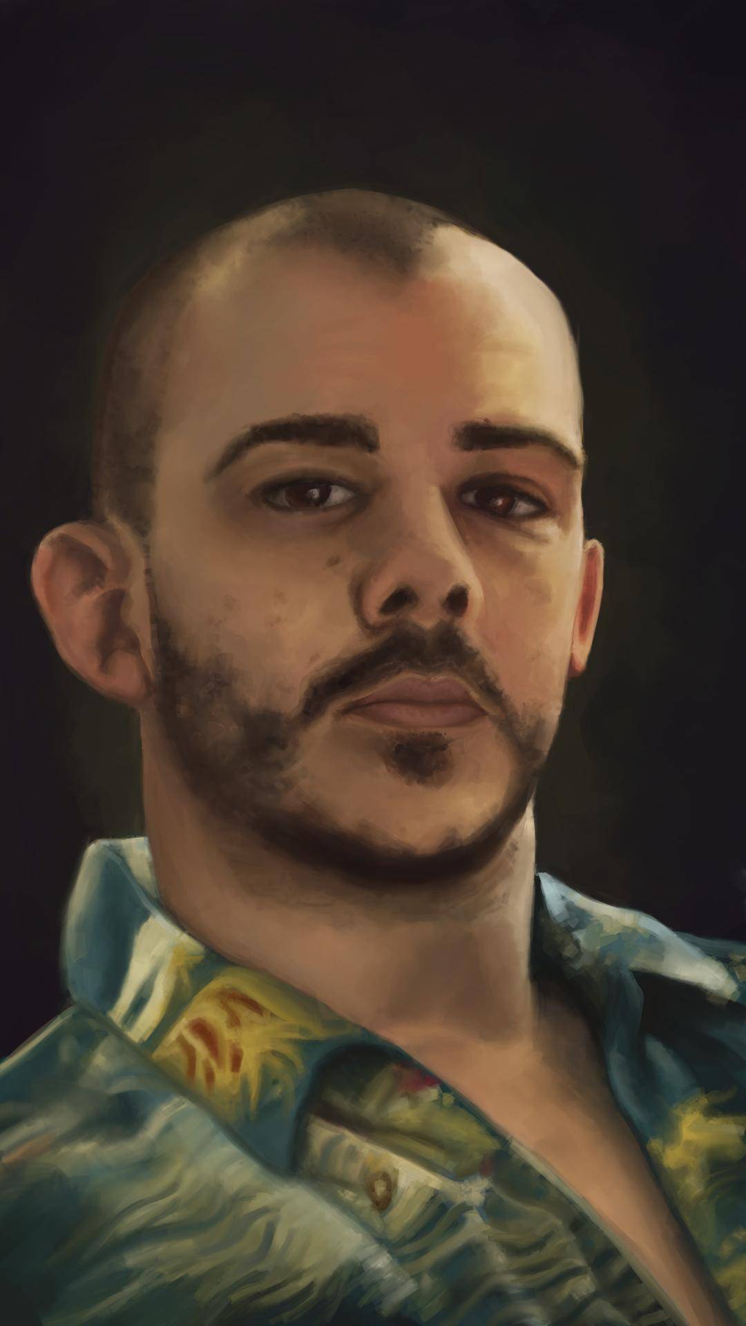 Self Portrait made in Corel Painter | Scrolller