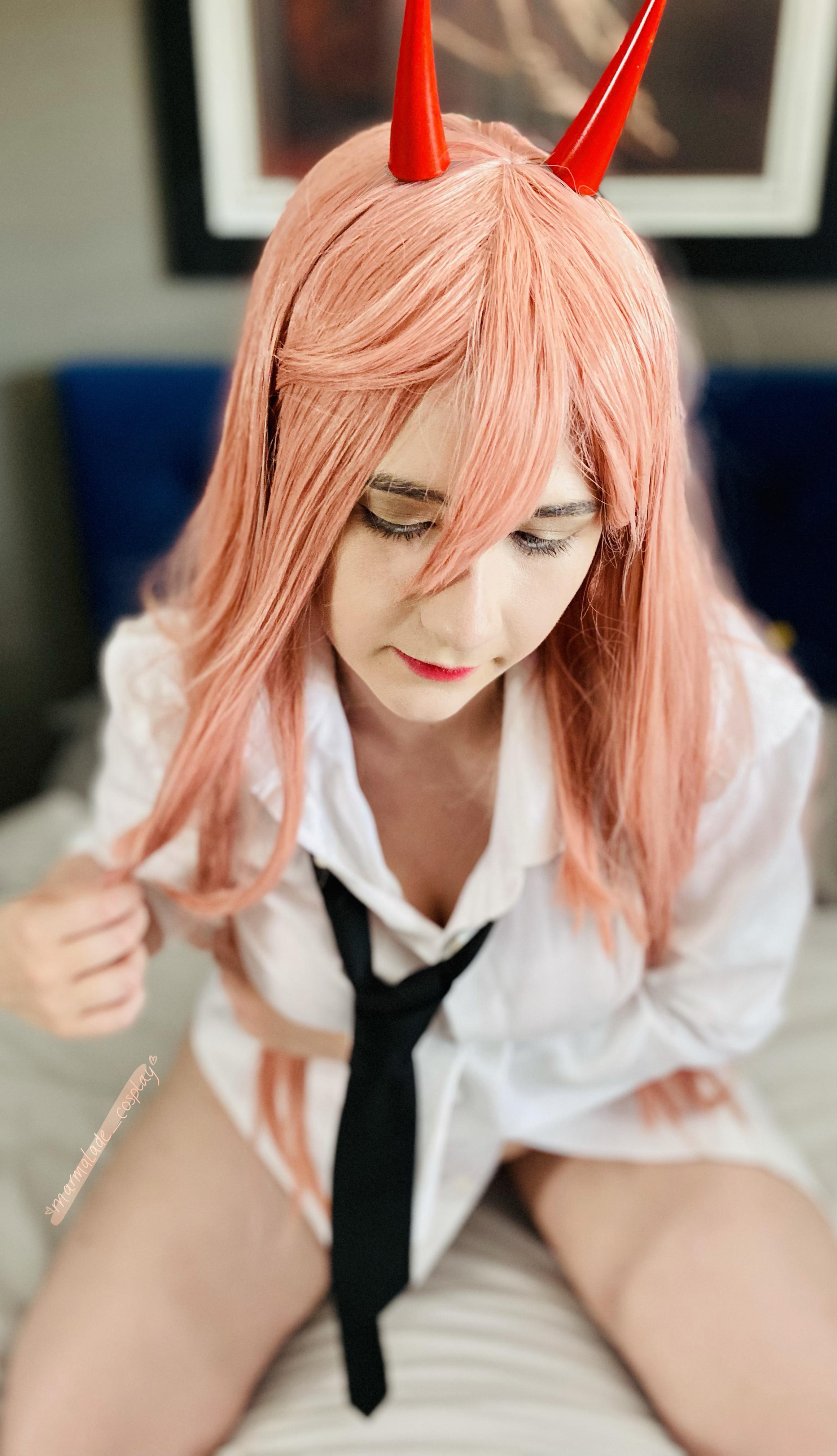 [self] Power! Chainsaw Man - shirt and tie | Scrolller