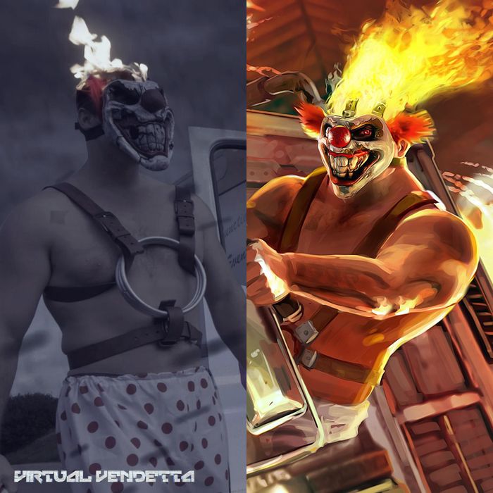 Self promotion - This is how Sweet Tooth looks like in Virtual Vendetta as well :) Trailer in ...