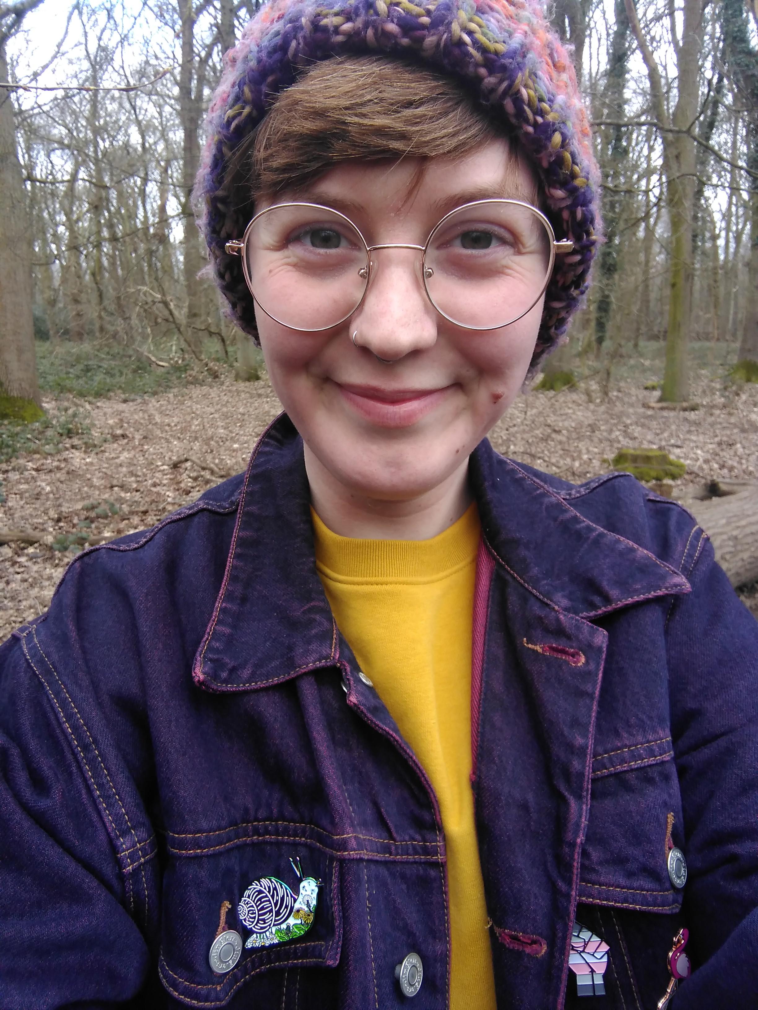 Selfie Sunday!! I was wearing non binary colours accidentally on purpose 😅 | Scrolller