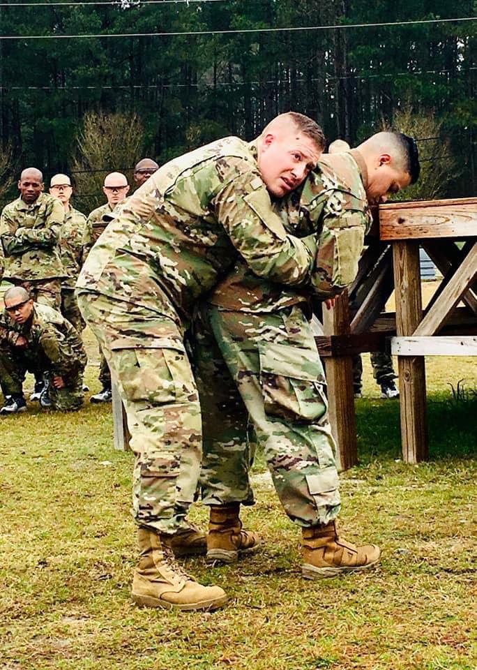 SERGEANT BENJAMIN ROTHROCK SHOWING PROPER BUTTHOLE PENETRATION TECHNIQUE TO THE RAM RANCH ...