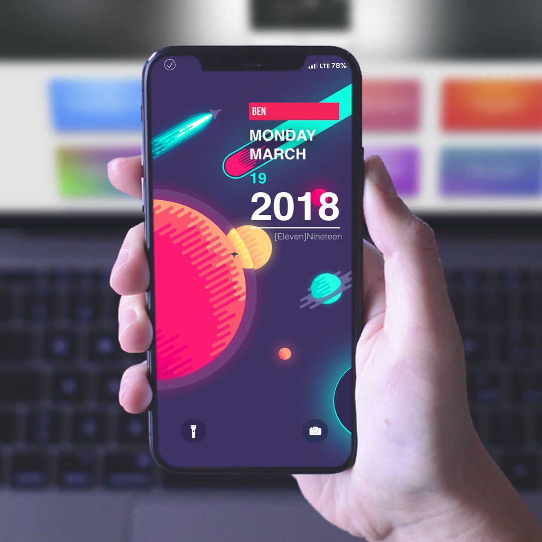 [Setup] Amazing iPhone X Lockscreen Setup ~ | Scrolller