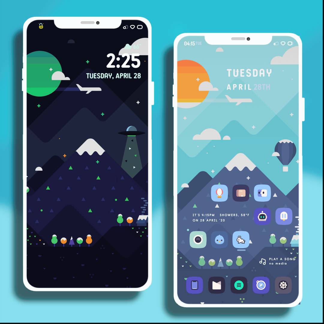 [Setup] Mountains (iPhone XS 13.3) | Scrolller