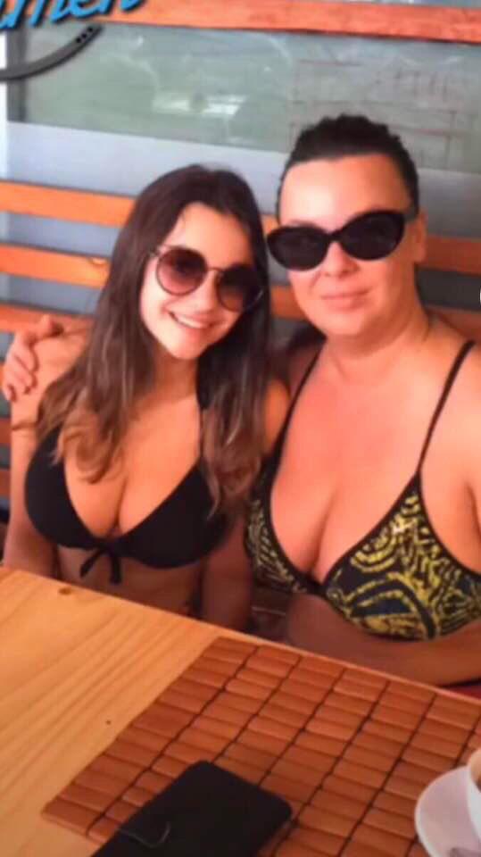 Sexy duo mom and daughter | Scrolller