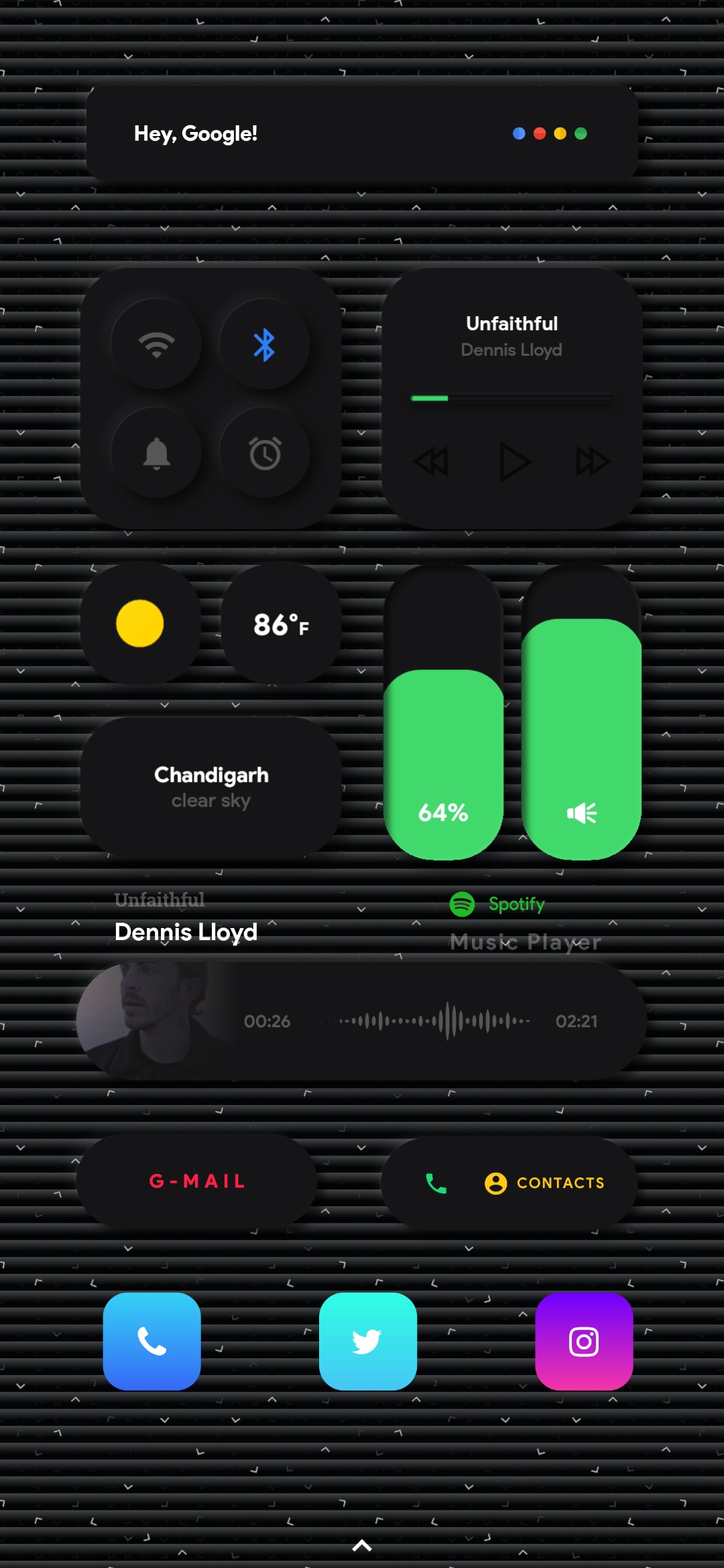 Shadow widget x nova | Scrolller