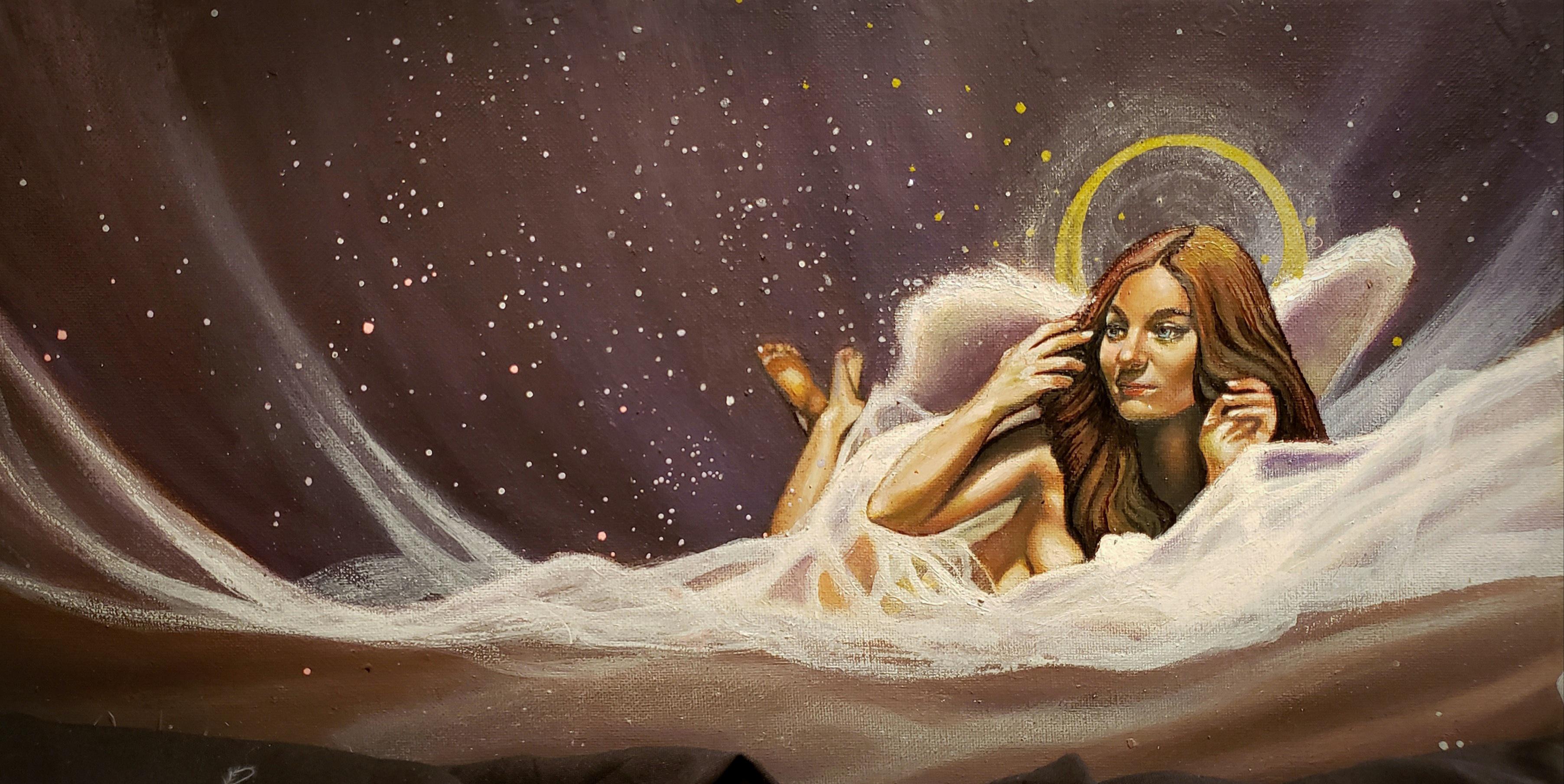 Shaina In Oil Source Photo In Comments Scrolller