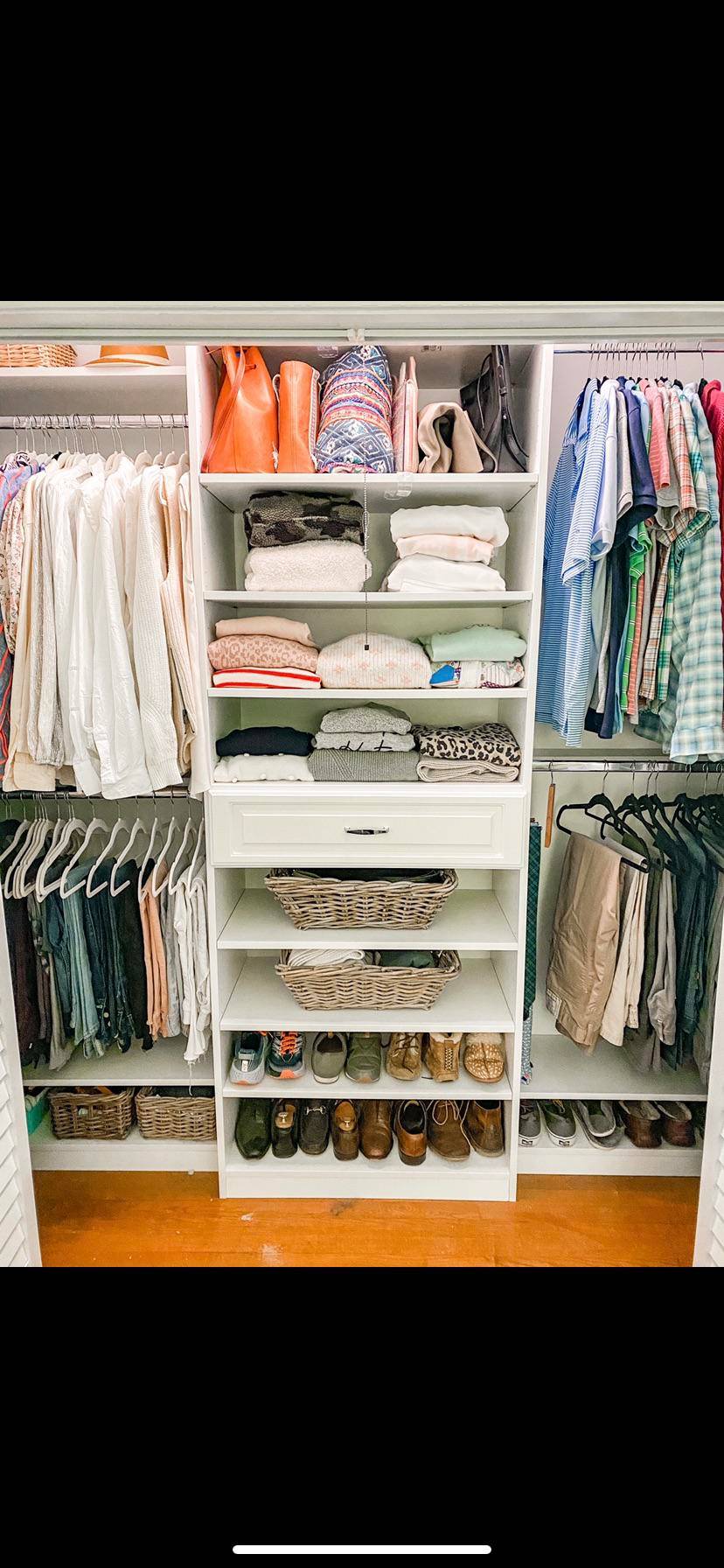 Shared closet organized! | Scrolller