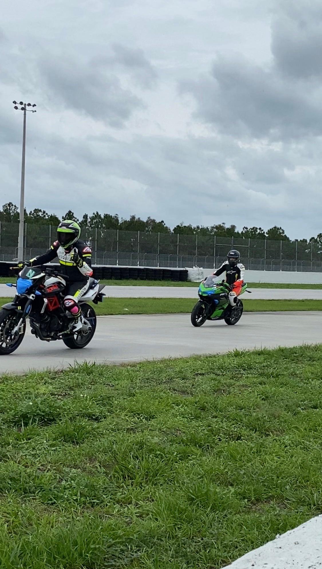 She did everything I needed and more! First track day went spectacularly. I love this bike so ...