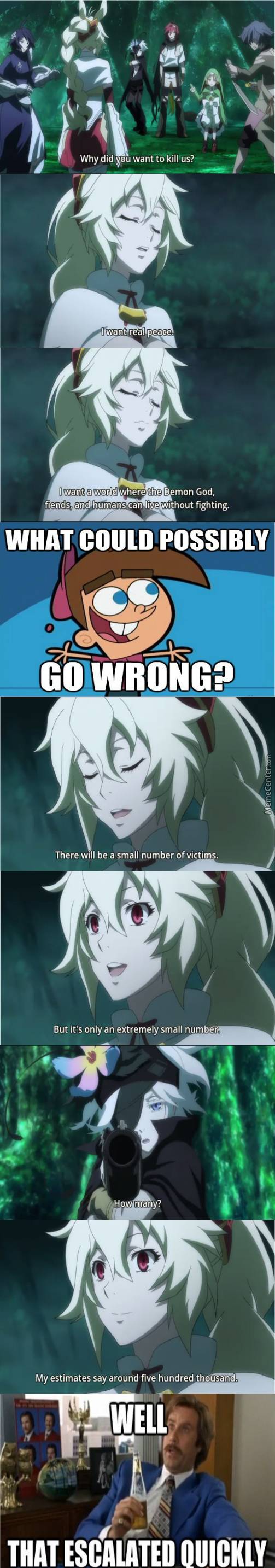 She had the right idea...I guess? | Scrolller