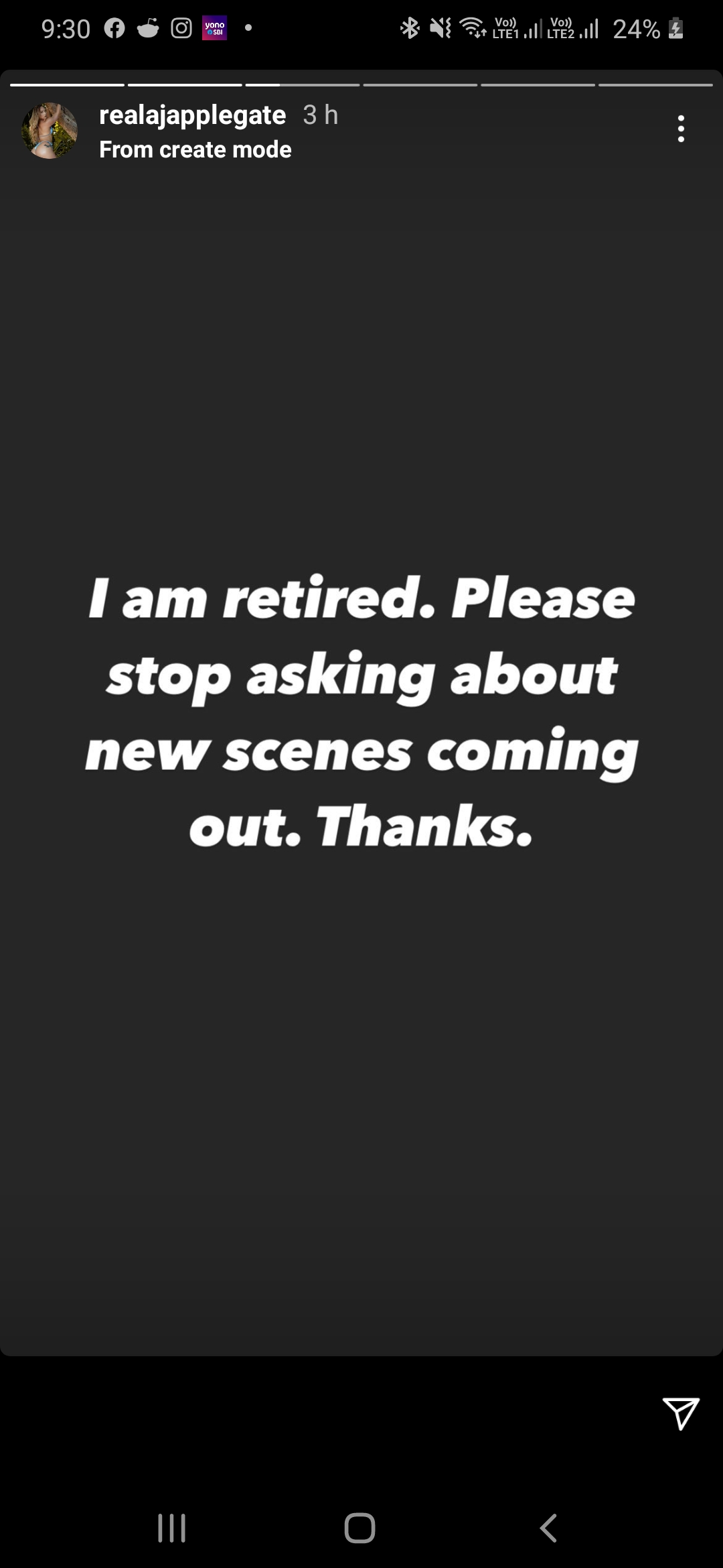 She is retired for good lets wish her for best in future😇🥰 | Scrolller