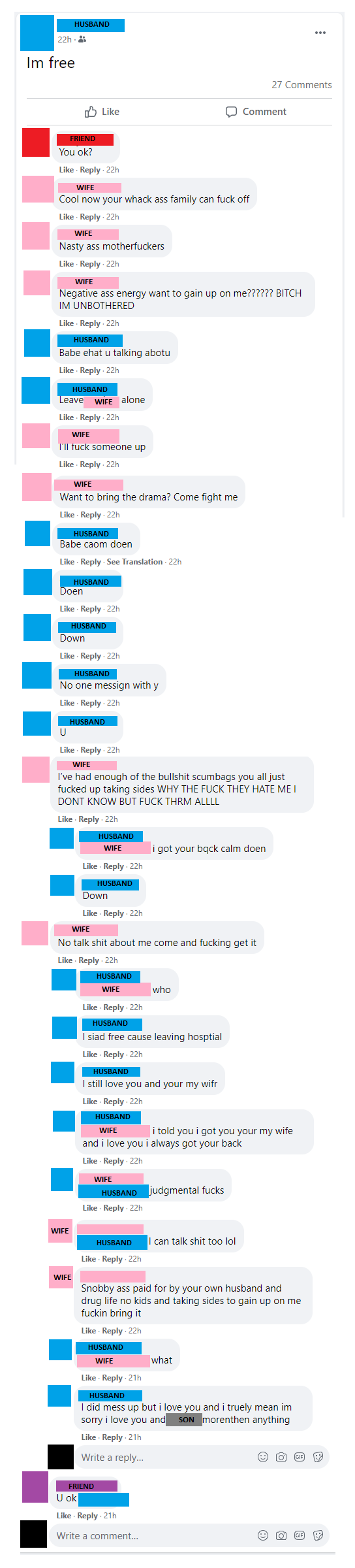 She is unbothered though. | Scrolller