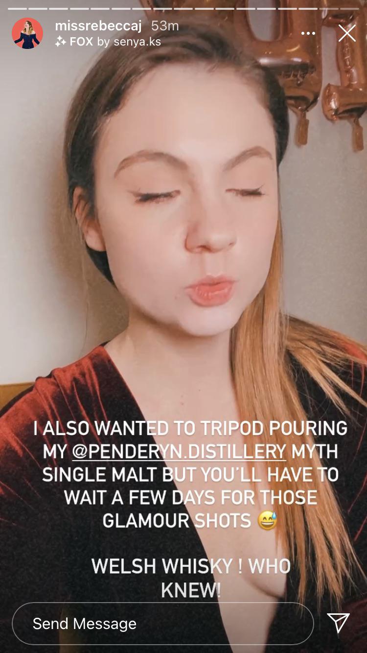 She knows what she’s doing with that side boob. Wish the text didn’t cover it up though. Such a ...