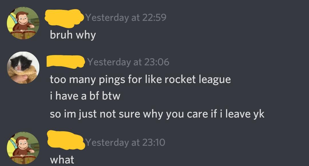 She Left A Discord Server Of Mutual Friends Out Of Nowhere Scrolller