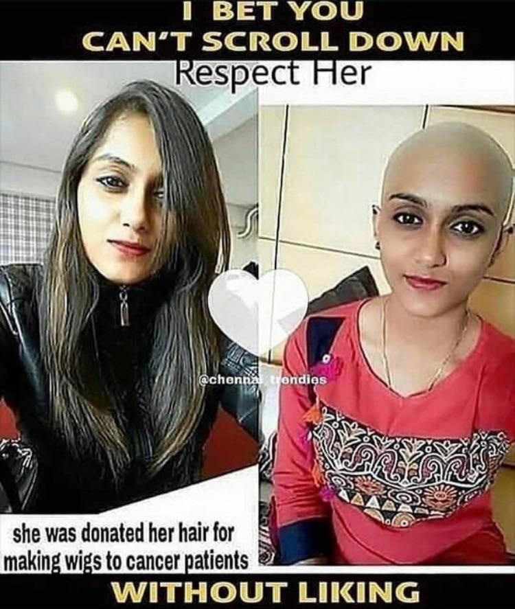 sHe’S BalD. ReSpeCt Her. noW | Scrolller