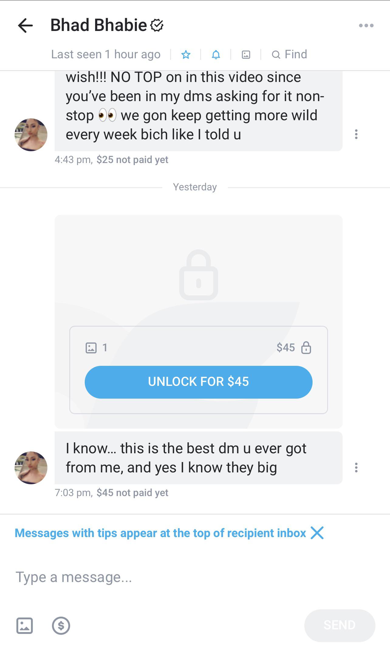 She’s tripping !!! Probably non nude | Scrolller