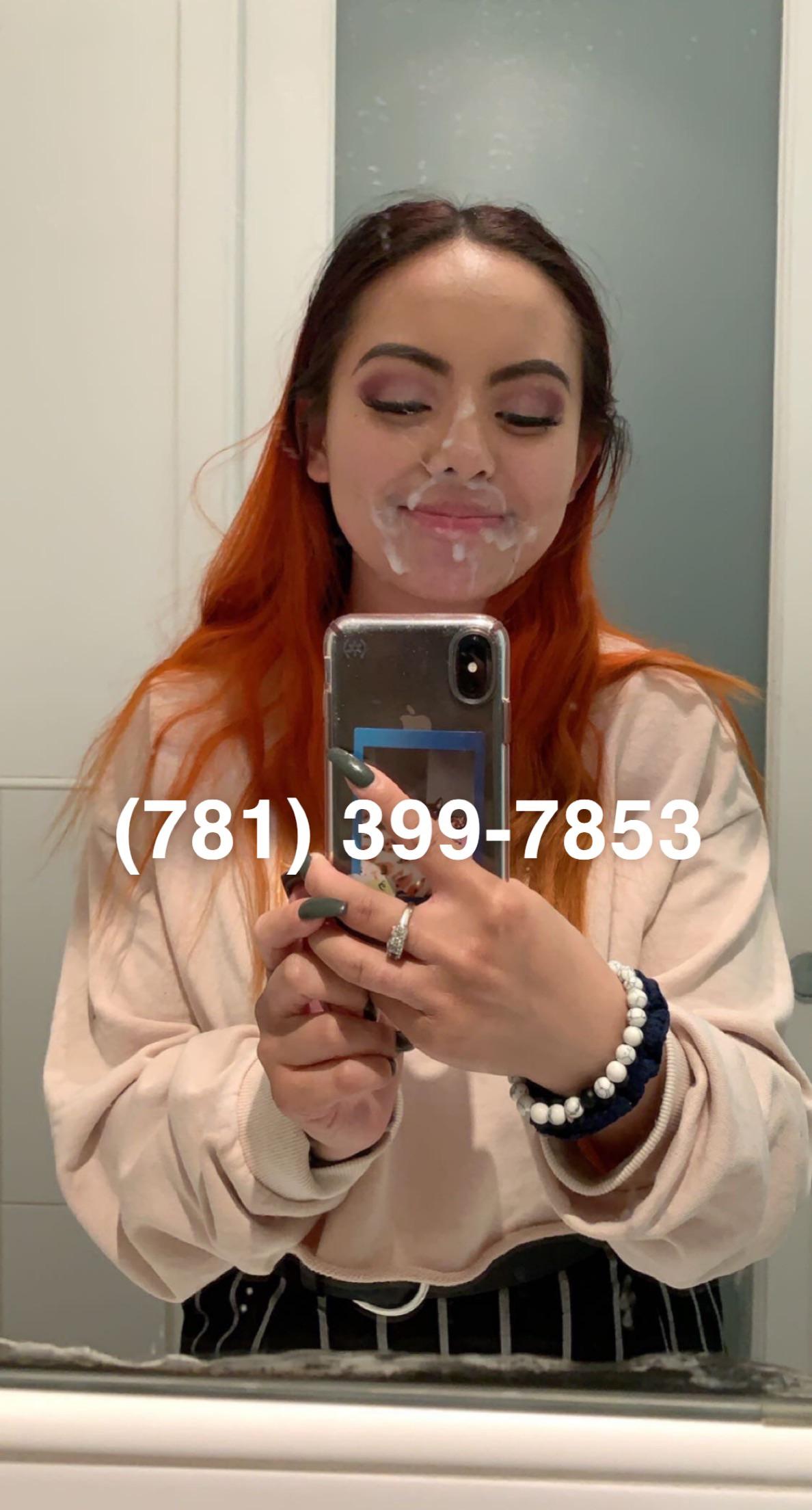 she took a selfie with my cum on her face 💦text her | Scrolller