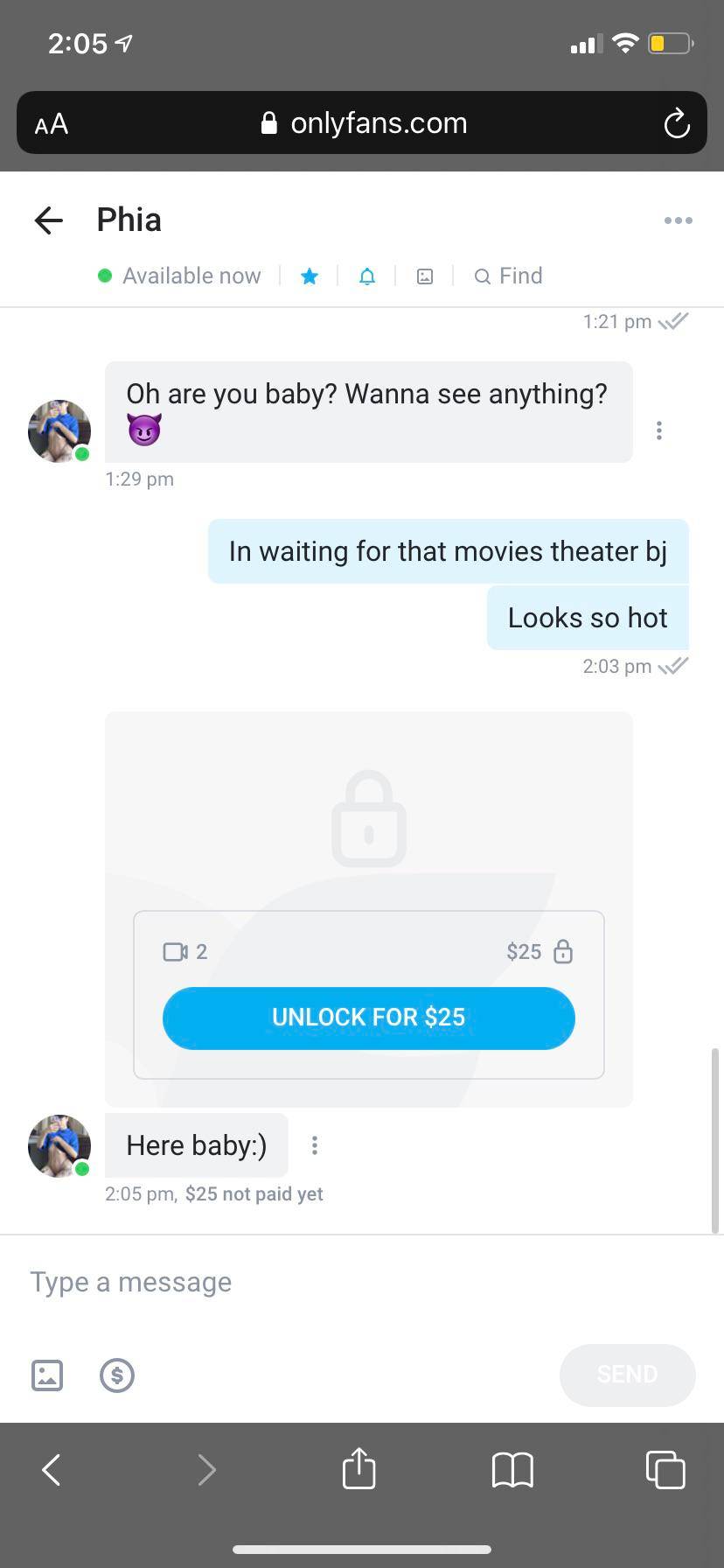 She tried charging 25 for the movie theater vid 😐 | Scrolller She tried charging 25 for the movie theater vid 😐 | Scrolller