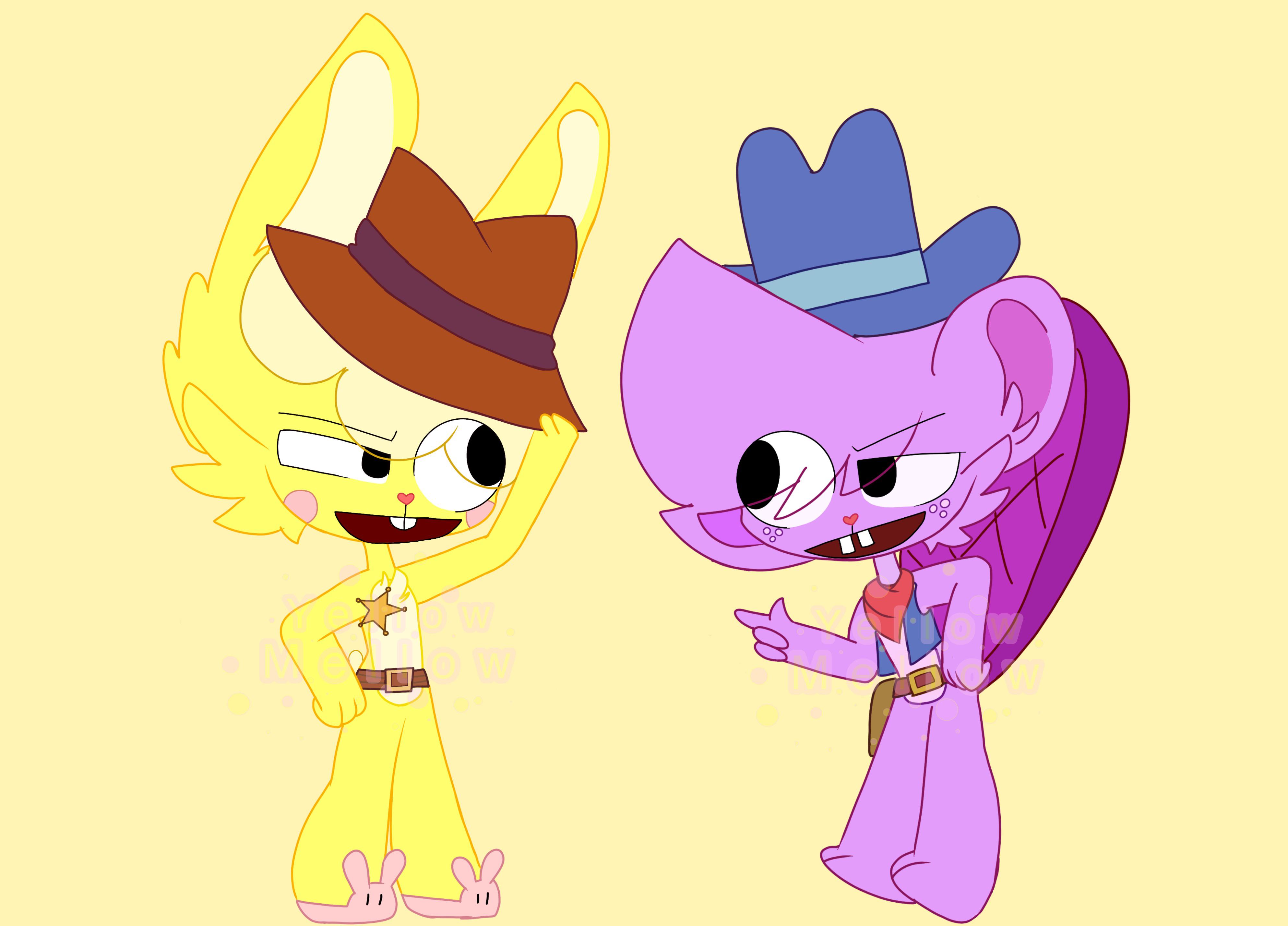 Sherif Cuddles and his deputy, Toothy 🤠 | Scrolller