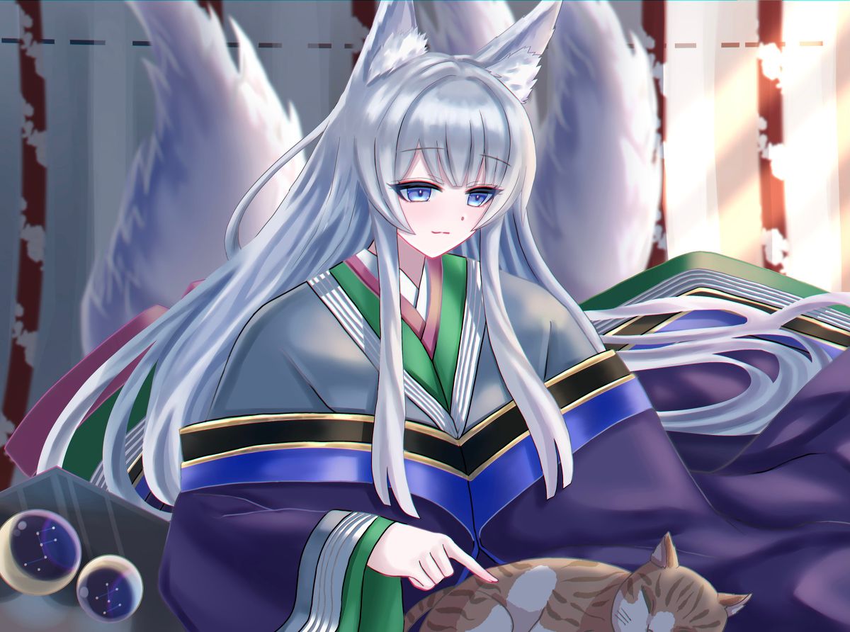 Shinano with a cat | Scrolller