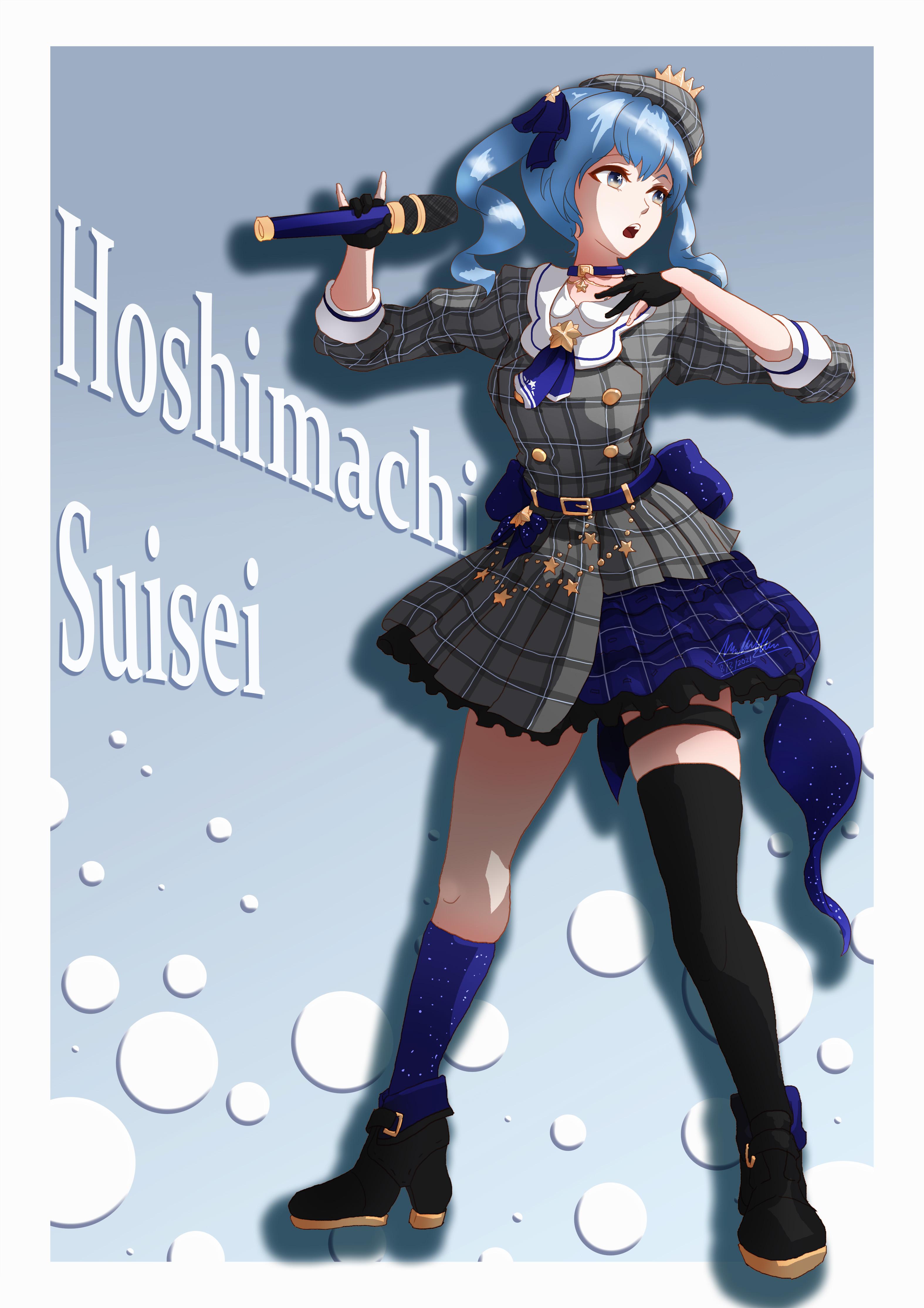 Shining Comet Suisei drawn by me | Scrolller