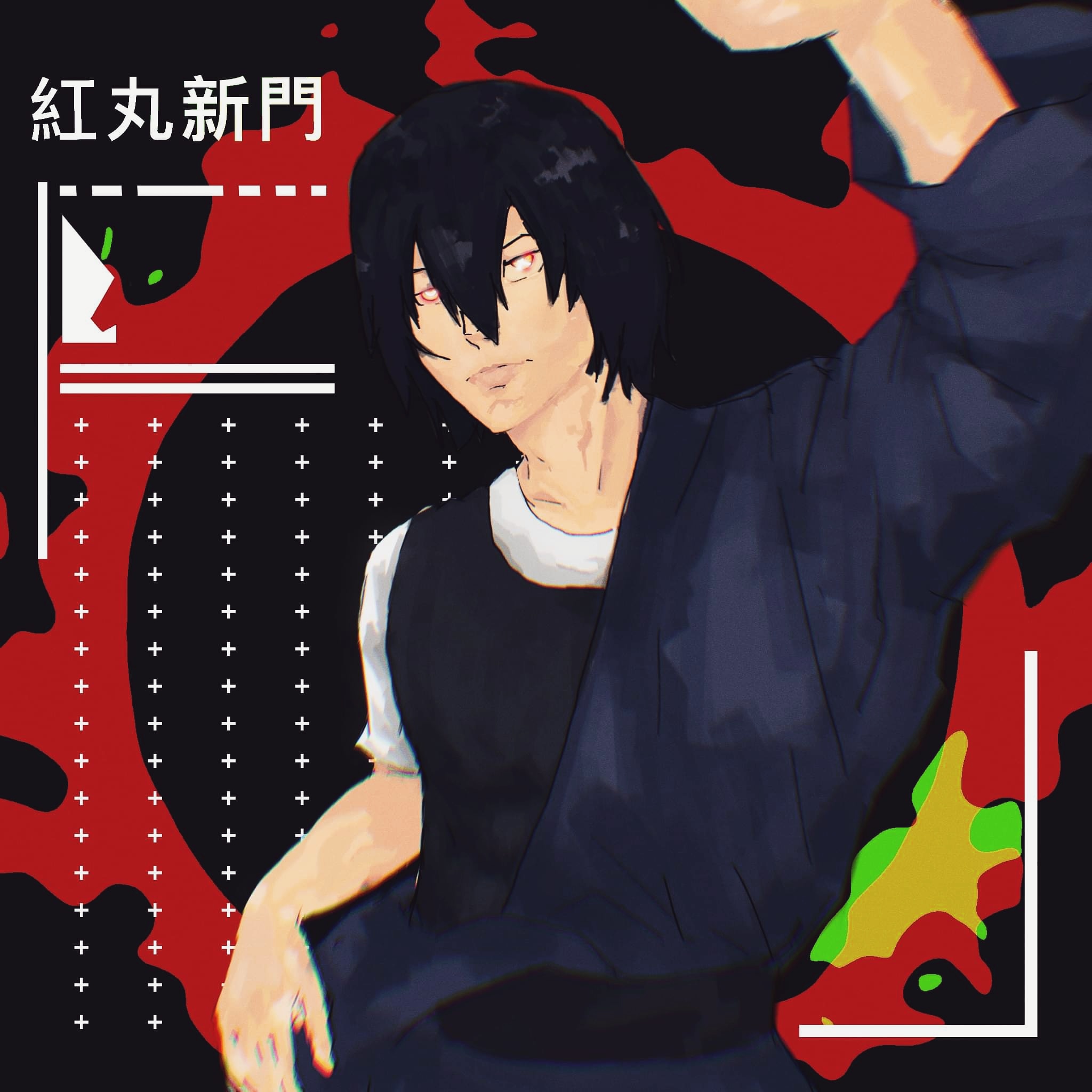 Shinmon Benimaru from fire force :P | Scrolller