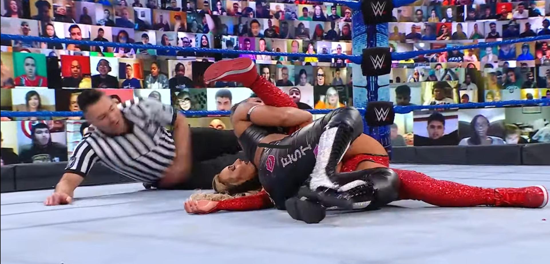 So dominated... Mella looks so good when shes pinned with authority. | Scrolller