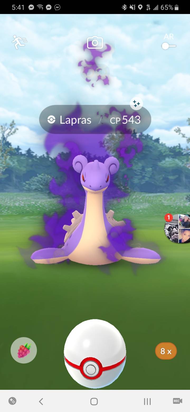 Shiny shadow from a grunt. | Scrolller