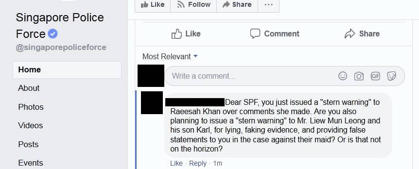 Shit Stiring at SPF FB Page | Scrolller