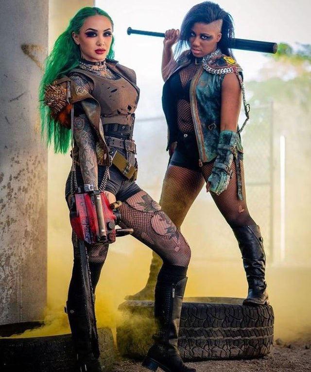 Shotzi Blackheart and Ember Moon | Scrolller