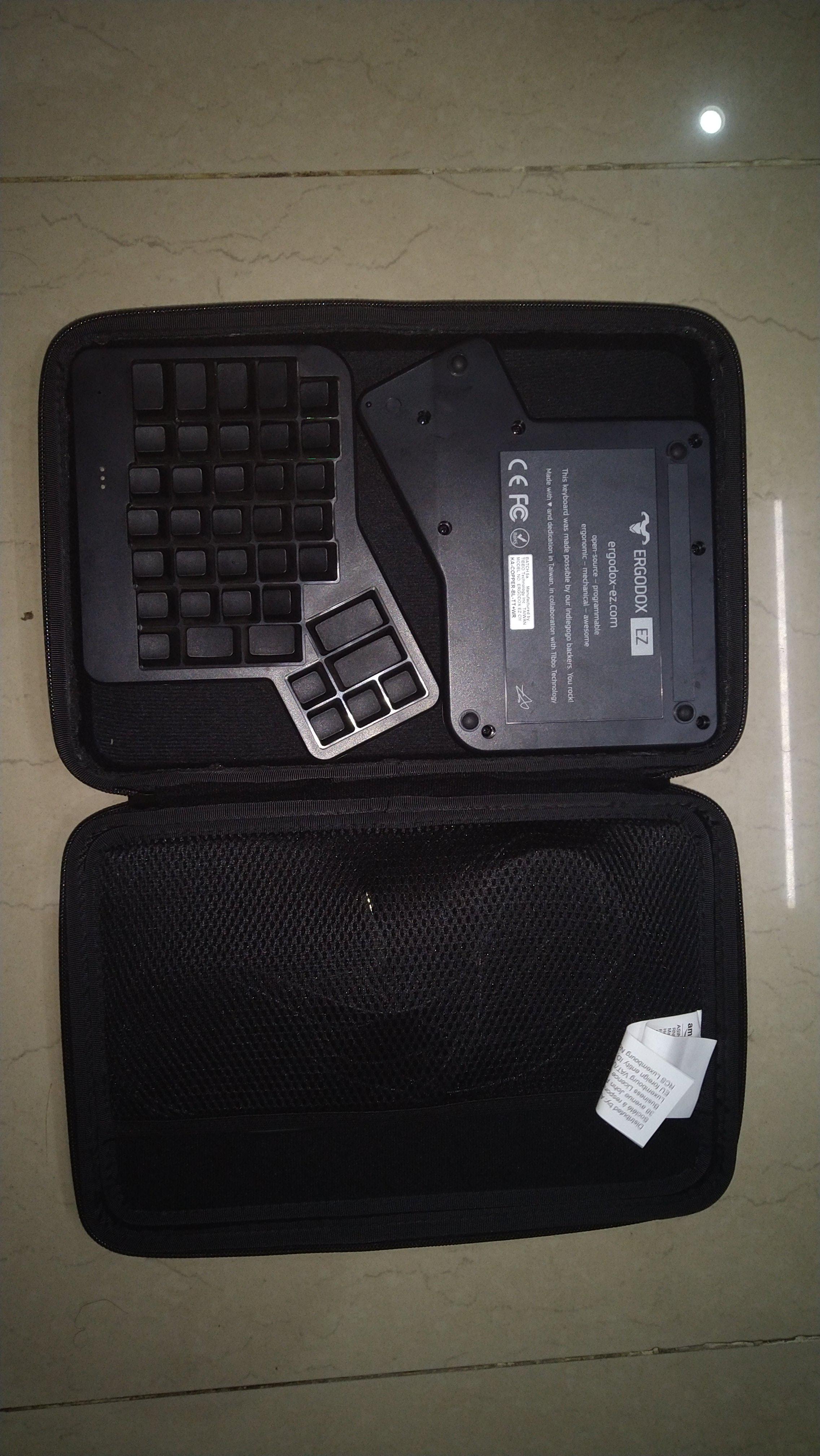Showcase: My DIY Ergodox EZ case at $11 | Scrolller