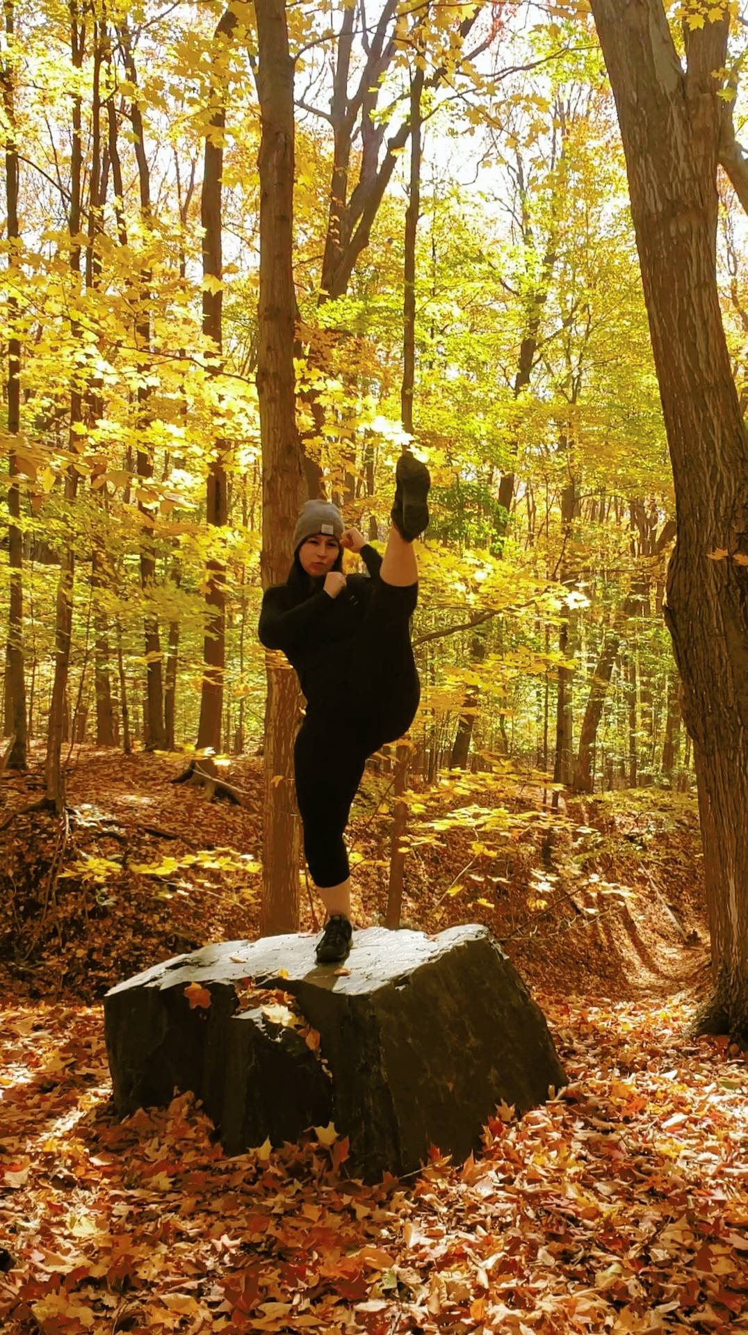 Showing off my fighting skills | Scrolller