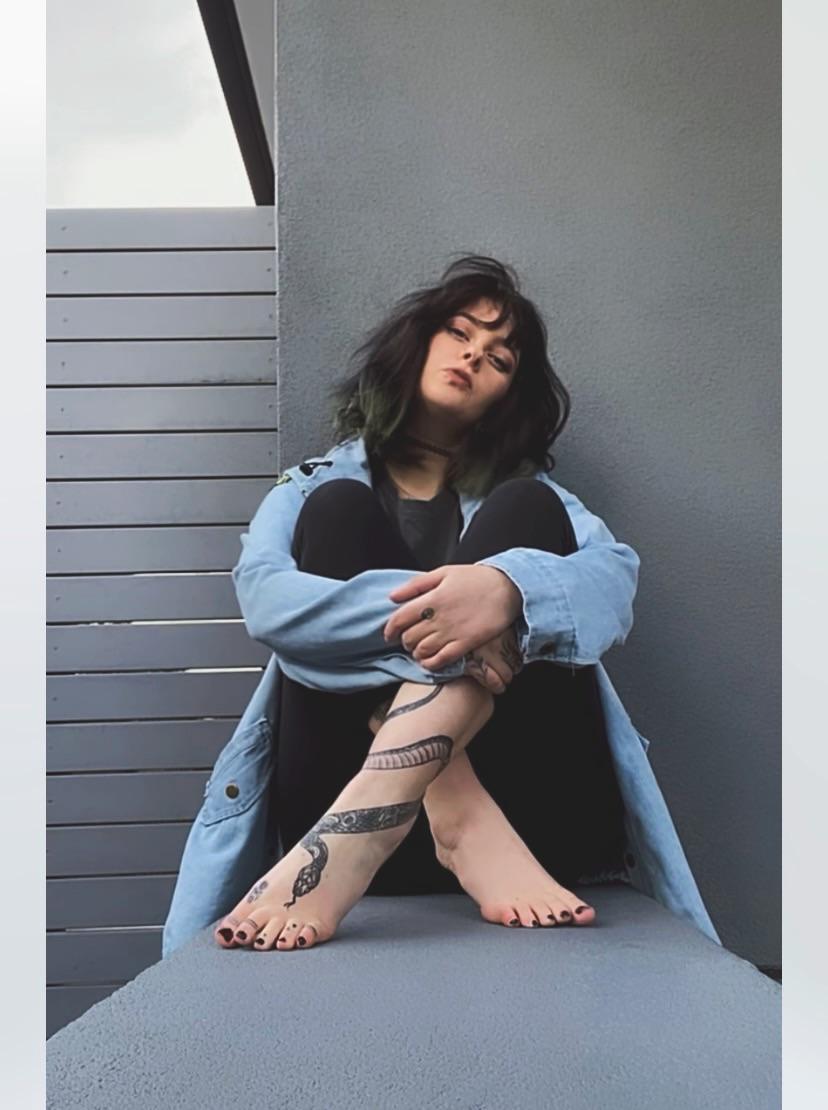 Showing off my snake. | Scrolller