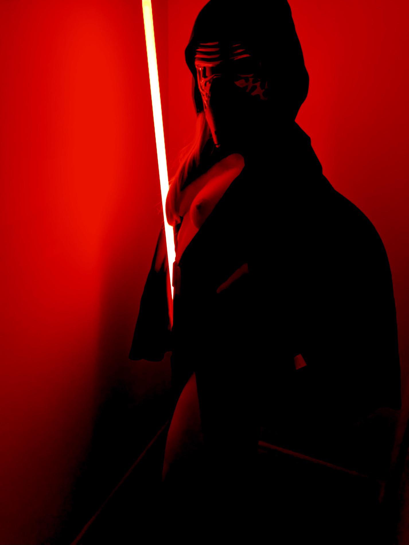 Showing some of my dark side for the first time 😈 Kylo Ren adaptation from Star Wars by Rebel ...