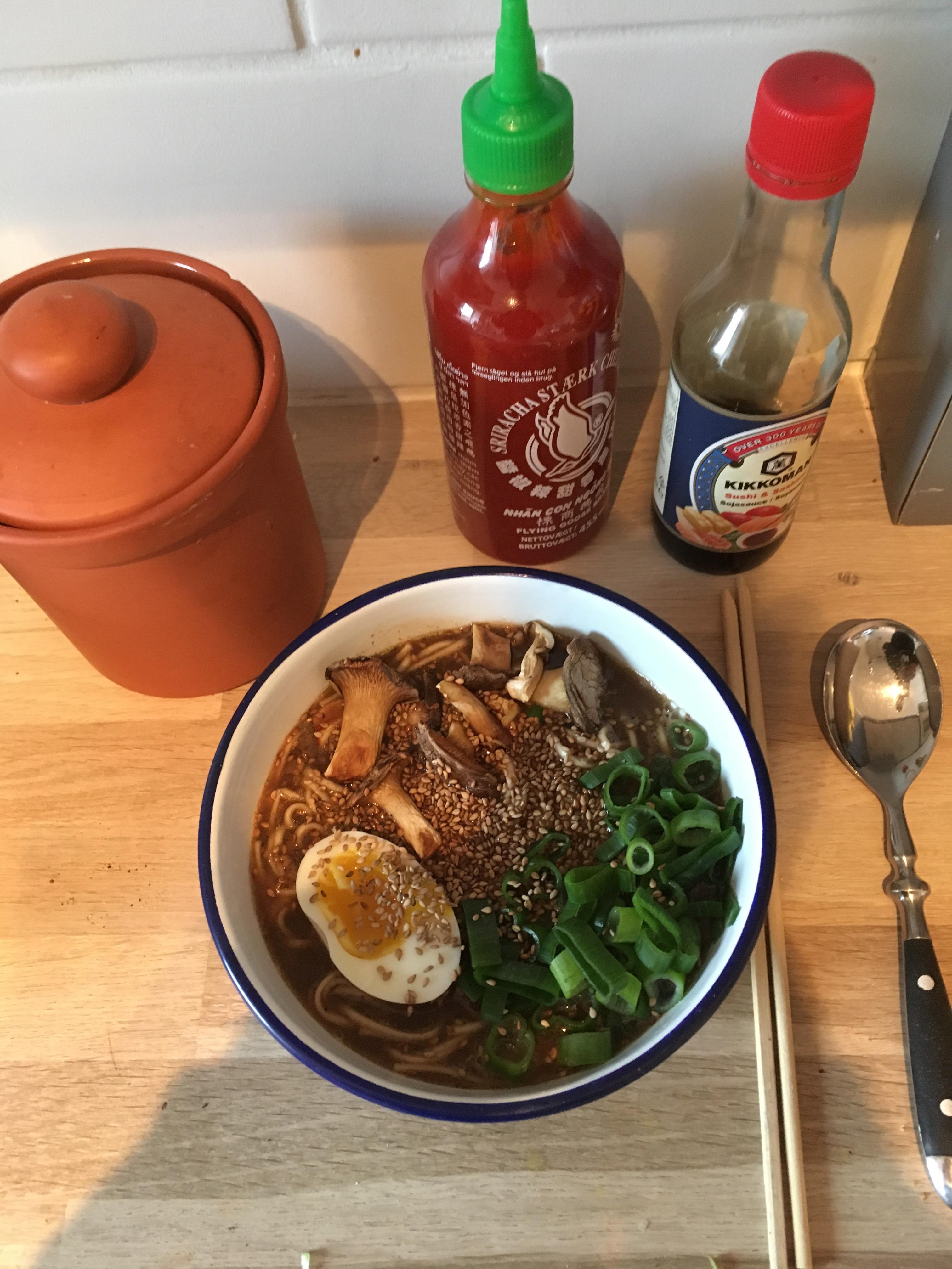 Shoyu ramen for breakfast | Scrolller