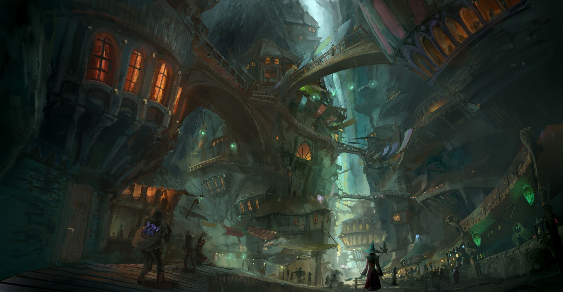Shrouded Bazaar by Ryan Lowe | Scrolller