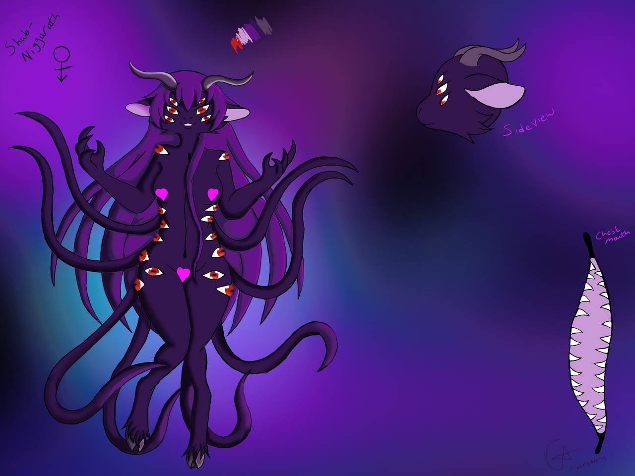 "Shub-niggurath ref" by Shinu-Phantom | Scrolller