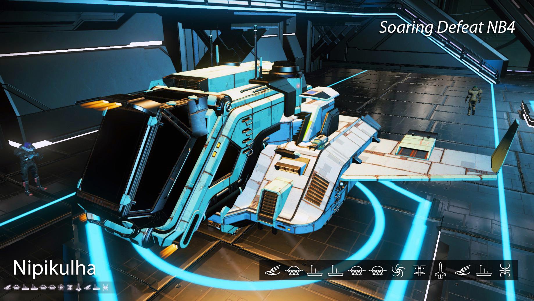 Shuttle: Light Blue/White, Box Body, Low Wing, Nipikulha | Scrolller