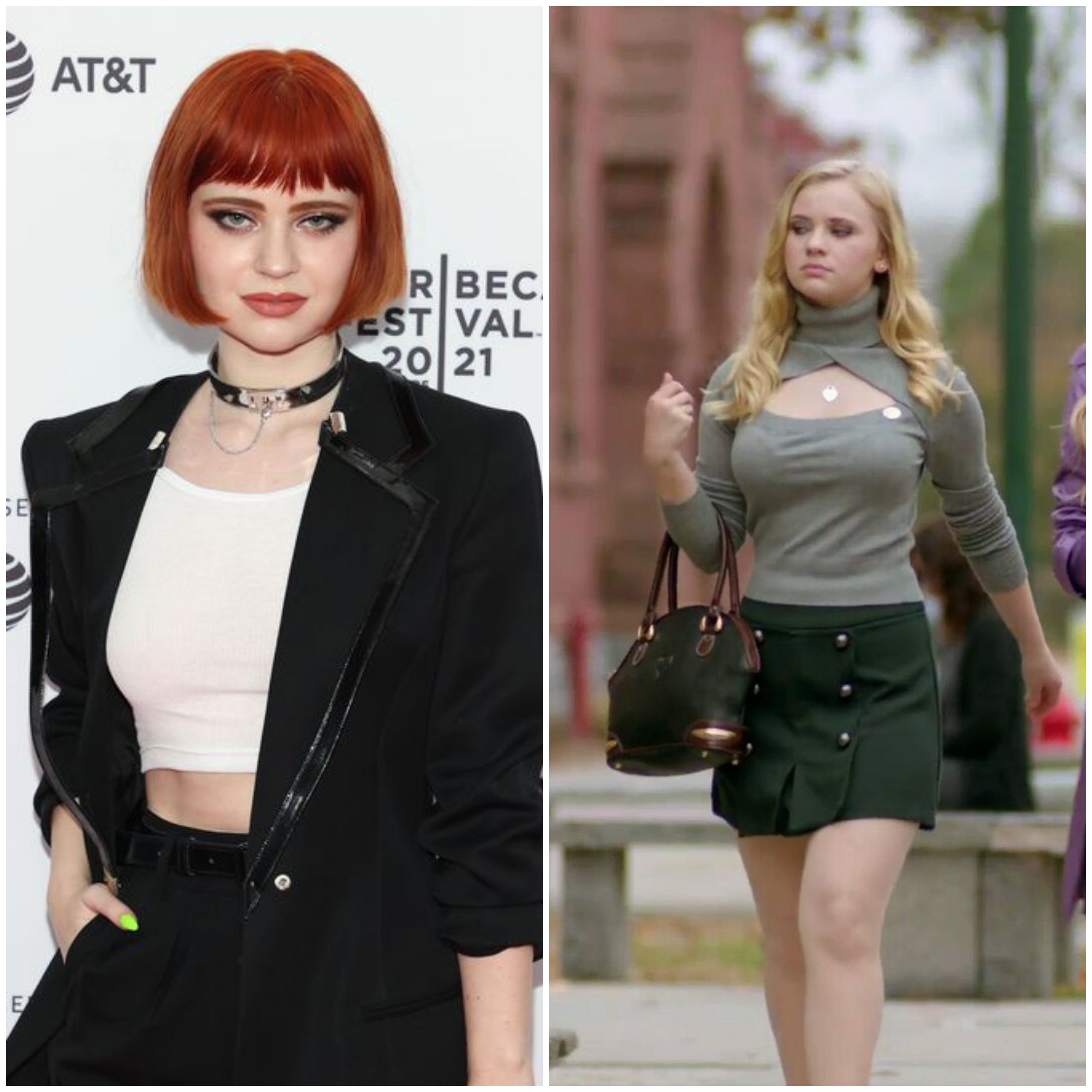 Sierra Mccormick is hot af especially since going red for America horror stories | Scrolller