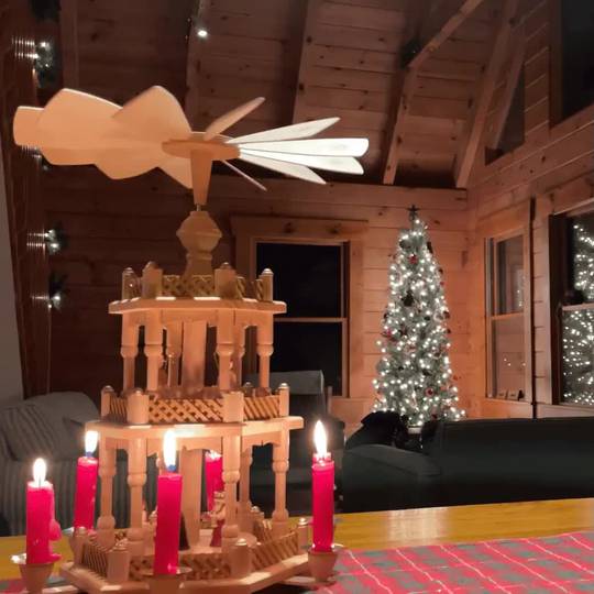 Silent Night at the Cabin | Scrolller