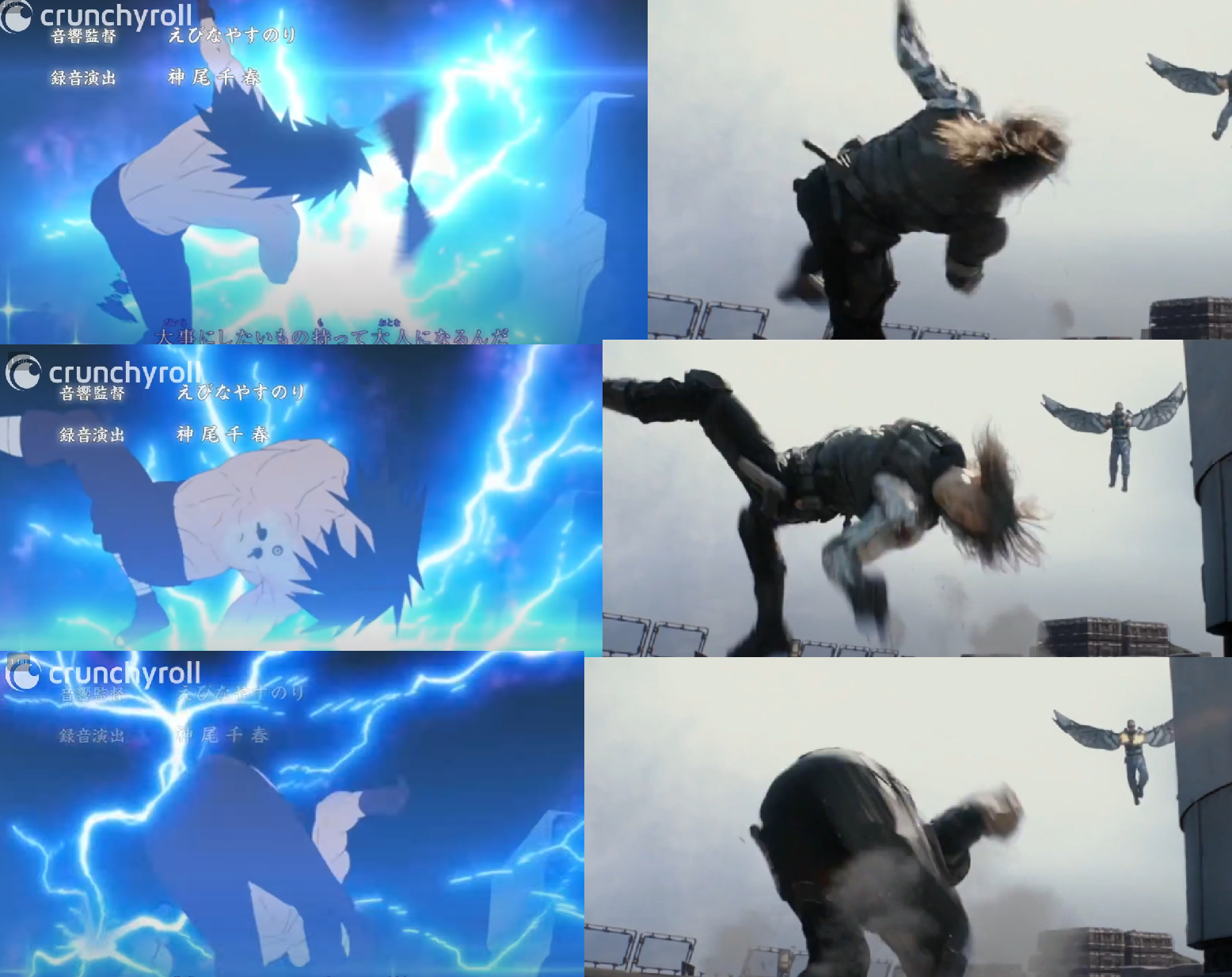 Silhouette opening references Winter Soldier | Scrolller