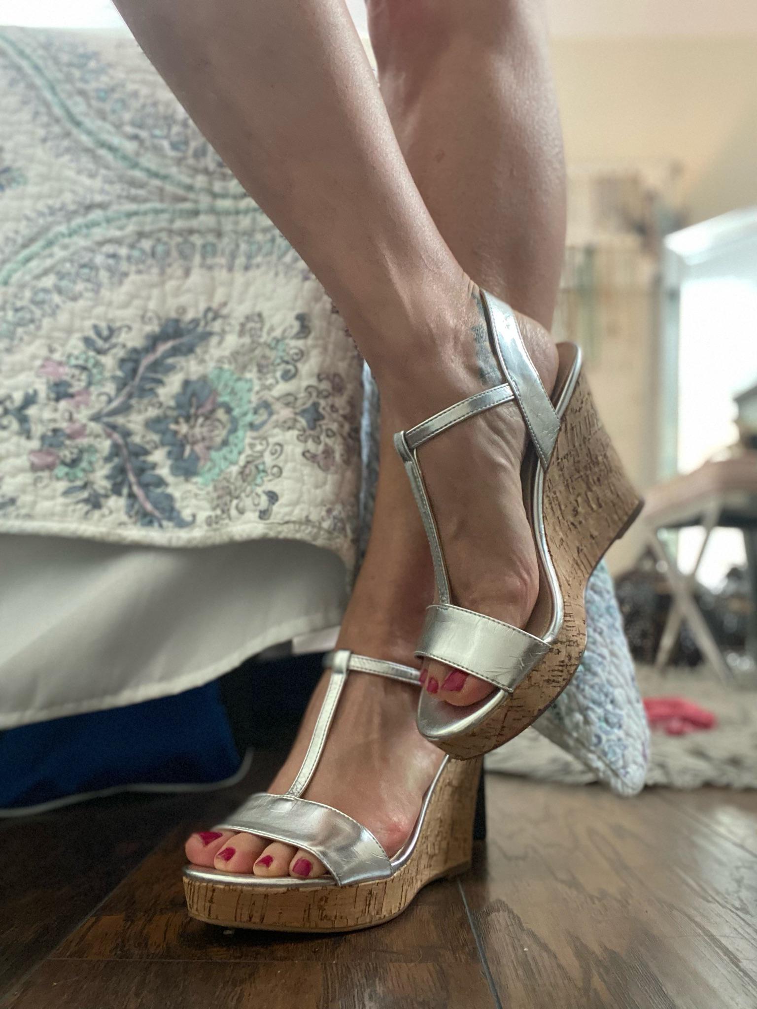 Discover more like FootFetishWorld: Silver wedges and Related Content | Scrolller