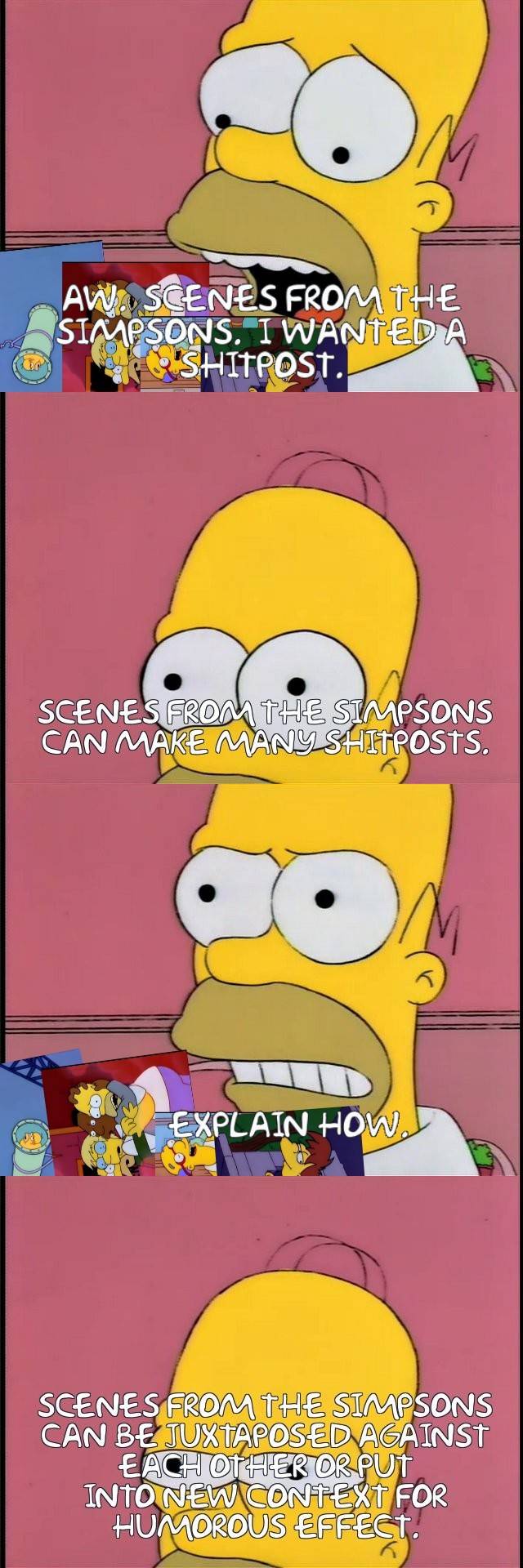 Simpsonsshitposting it's a hell of a sub, Mr. Burns says "yes" and we upvote a dud! | Scrolller