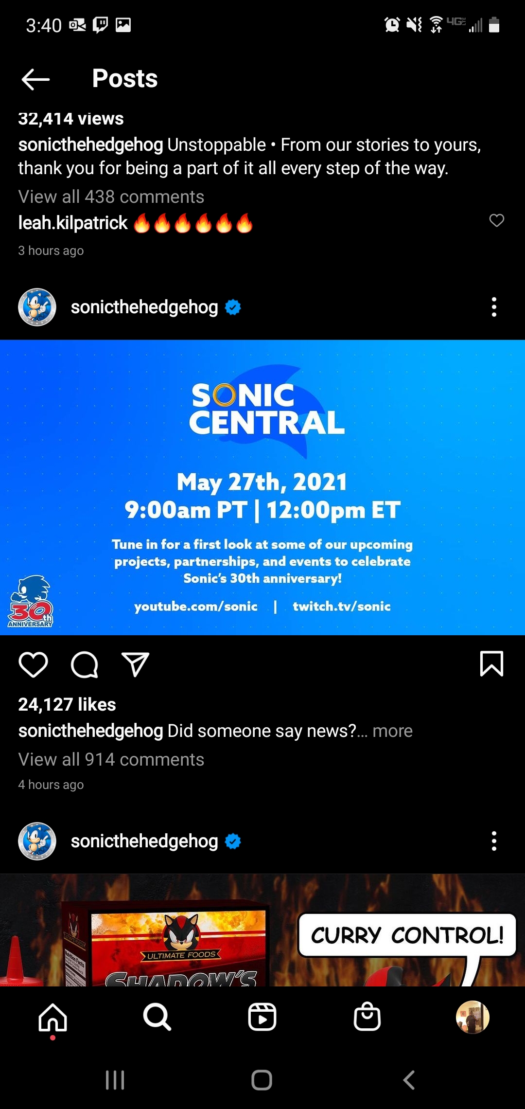 Since James LOVED the sonic the hedgehog movie so much I think he and team should react to this ...