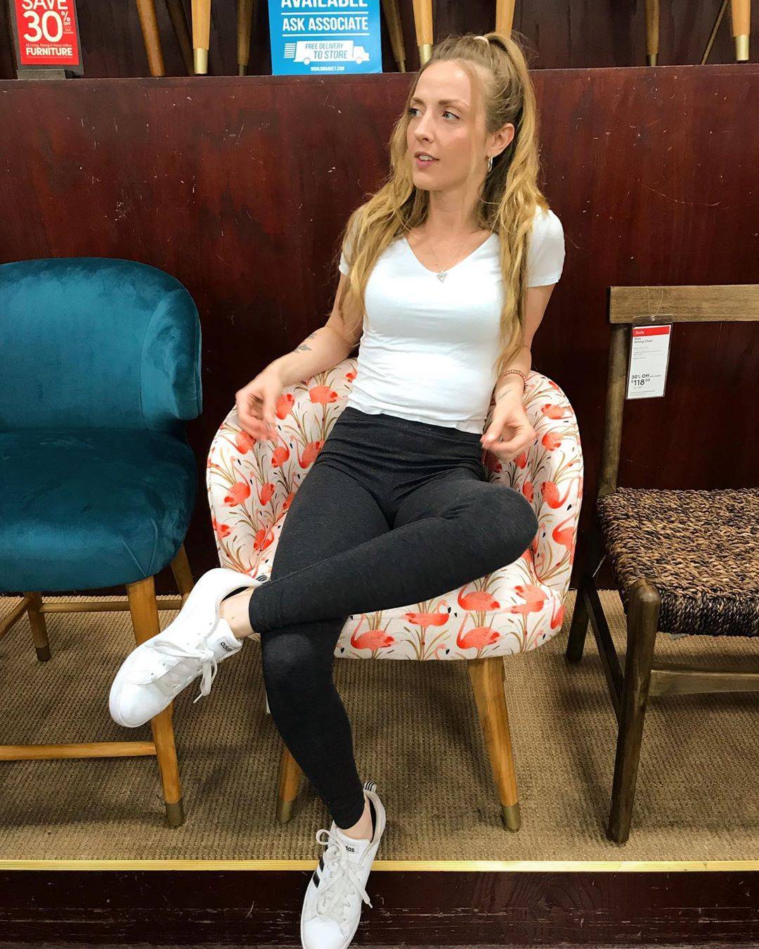 Sitting In A Chair | Scrolller