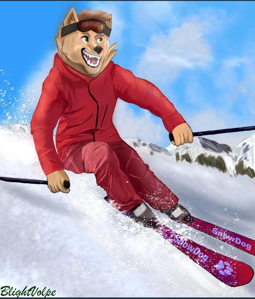 Ski Day! (Twitter: @blightvolpe) | Scrolller