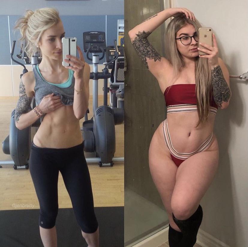 Skinny to thick glow up | Scrolller