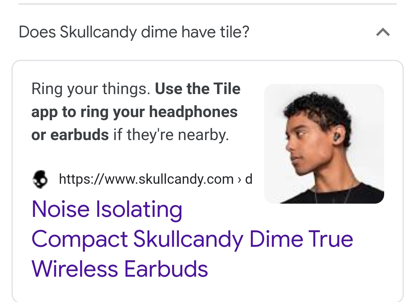 Skullcandy Dime have Tile Tracker? | Scrolller