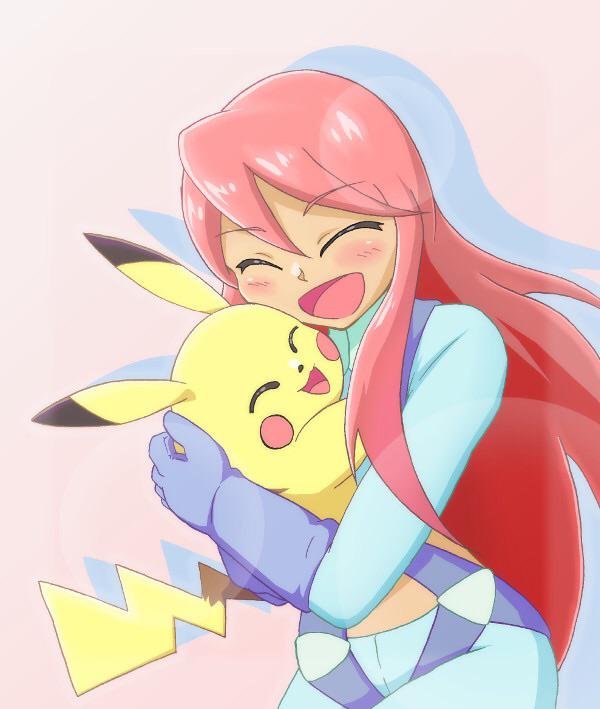Skyla and pikachu | Scrolller